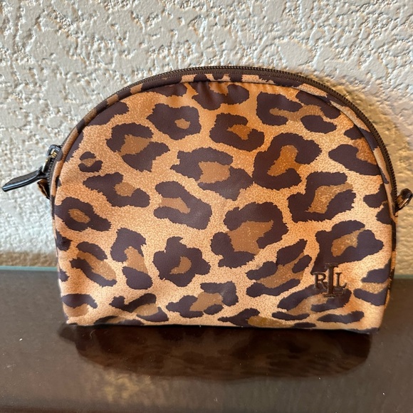 Lauren Ralph Lauren | Bags | Lauren Ralph Lauren Animal Print Ziper Pouch | Poshmark